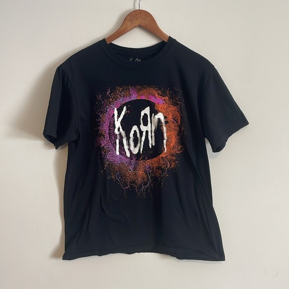 Korn | Shirts | Korn Band Tshirt Medium Metal Black Rock Merch 22 Tour ...